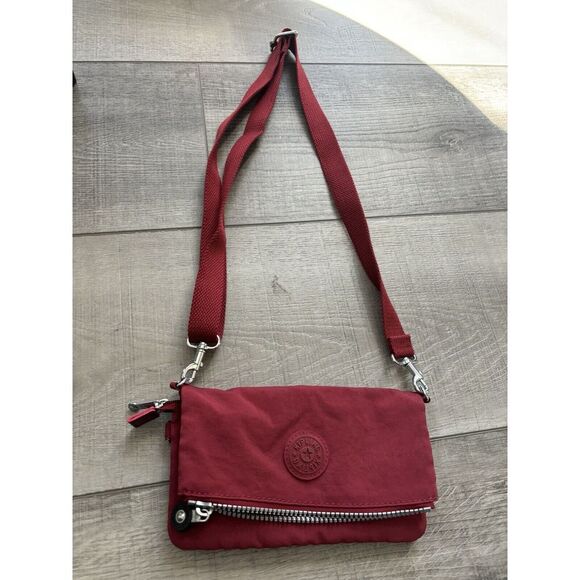 Kipling | Bags | Kipling Red Small Crossbody Bag | Poshmark